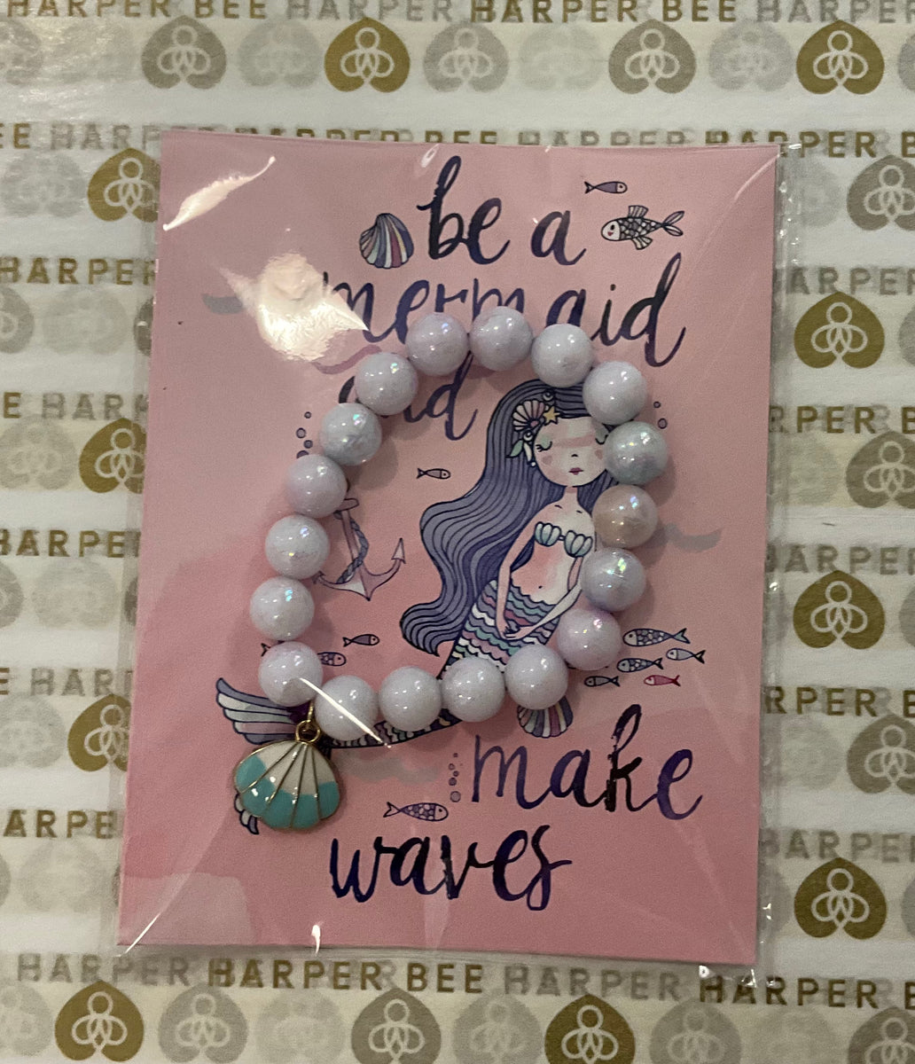 BRACELET & CARD- MERMAID – Harper Bee