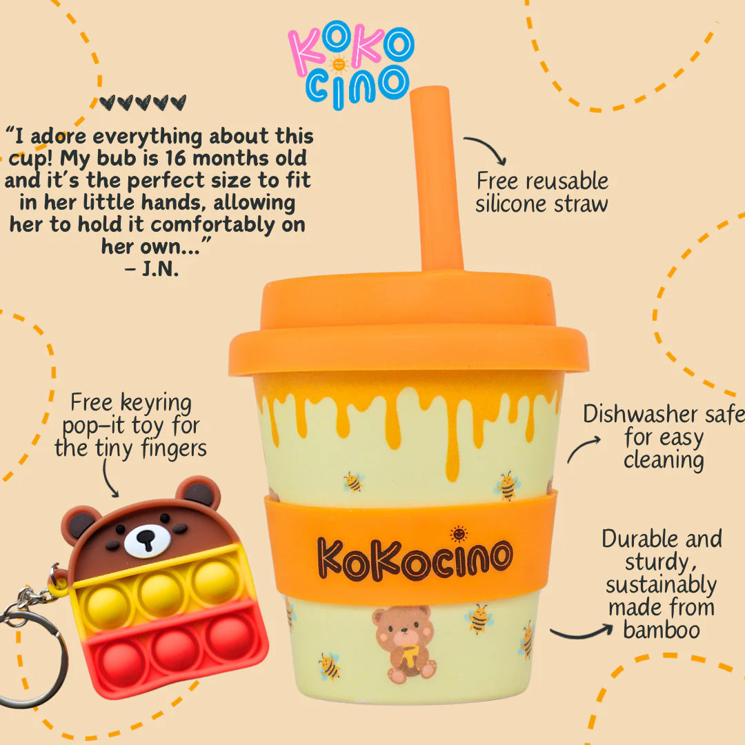 KOKOCINO CUPS - HONEY BEAR – Harper Bee