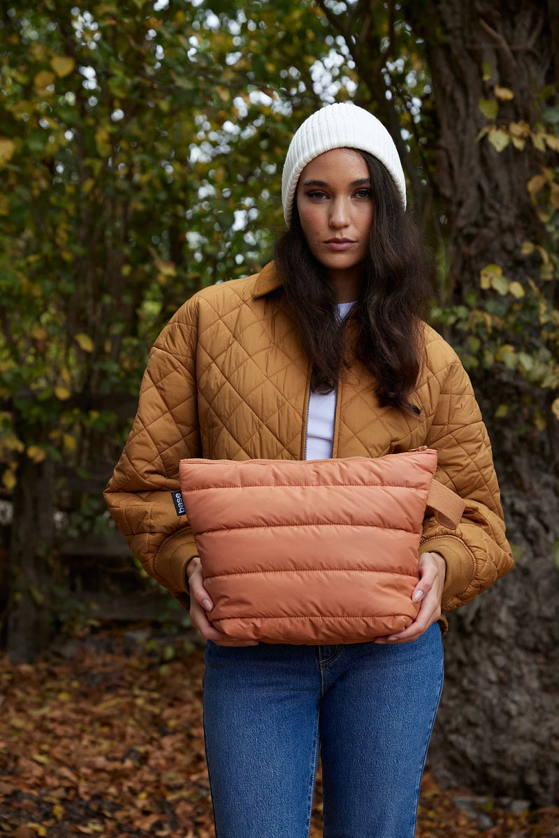 POUCH LARGE STASH BASE - TOFFEE – Harper Bee